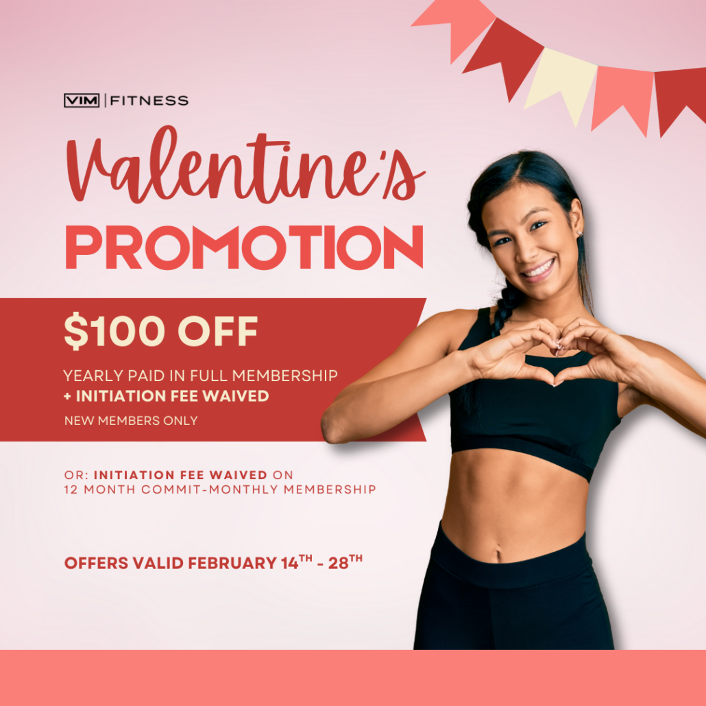 Valentine's Day Promo 2026 | VIM | Fitness